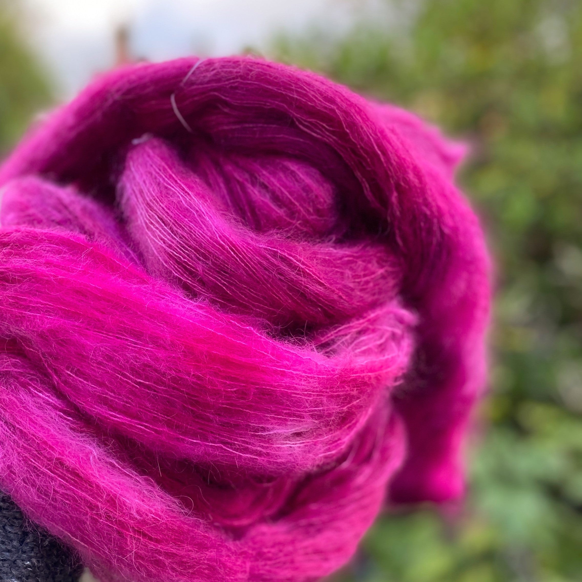 Mohair Silk Fluff – Castle View Yarns
